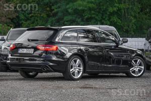 Black Audi A4 2012 in Riga, with an engine capacity of 3.00 L and mileage of 231 thousand km for 8990 €, photo 5 on AUTOMOTO.COM.LV