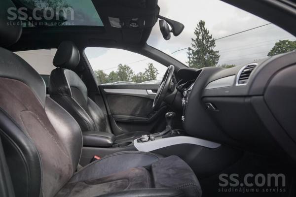 Black Audi A4 2012 in Riga, with an engine capacity of 3.00 L and mileage of 231 thousand km for 8990 €, photo 5 on AUTOMOTO.COM.LV