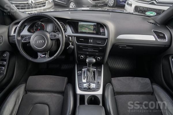 Black Audi A4 2012 in Riga, with an engine capacity of 3.00 L and mileage of 231 thousand km for 8990 €, photo 8 on AUTOMOTO.COM.LV