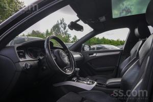 Black Audi A4 2012 in Riga, with an engine capacity of 3.00 L and mileage of 231 thousand km for 8990 €, photo 19 on AUTOMOTO.COM.LV
