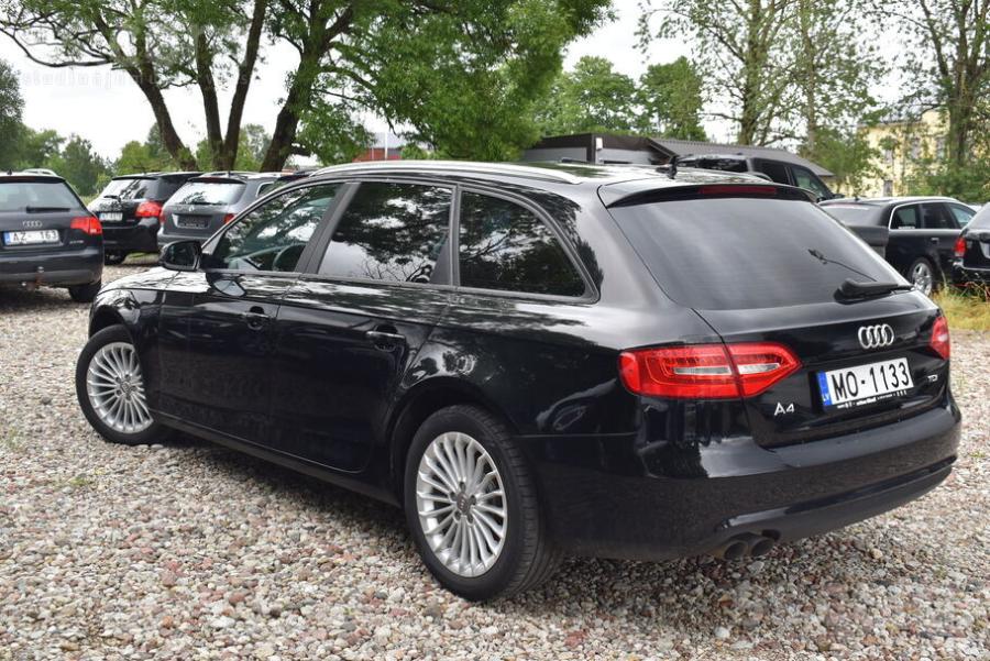 Melns Audi A4 2012 Kuldīga, ar dzinēja tilpumu 2.00 L un nobraukumu 0 tūkst. km par 8850 €, foto 4 vietnē AUTOMOTO.COM.LV