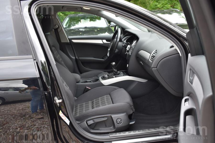 Melns Audi A4 2012 Kuldīga, ar dzinēja tilpumu 2.00 L un nobraukumu 0 tūkst. km par 8850 €, foto 6 vietnē AUTOMOTO.COM.LV