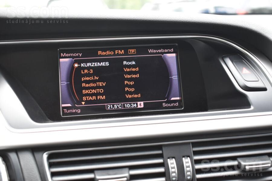 Melns Audi A4 2012 Kuldīga, ar dzinēja tilpumu 2.00 L un nobraukumu 0 tūkst. km par 8850 €, foto 11 vietnē AUTOMOTO.COM.LV