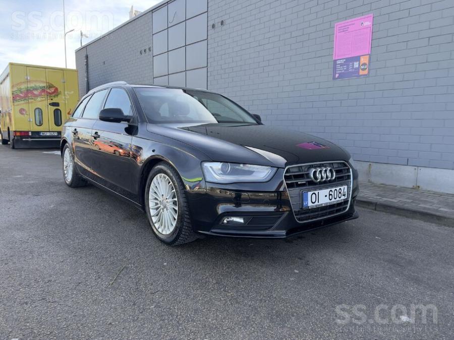 Black Audi A4 2012 in Riga, with an engine capacity of 2.00 L and mileage of 145 thousand km for 8000 €, photo 1 on AUTOMOTO.COM.LV