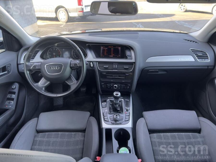 Black Audi A4 2012 in Riga, with an engine capacity of 2.00 L and mileage of 145 thousand km for 8000 €, photo 7 on AUTOMOTO.COM.LV