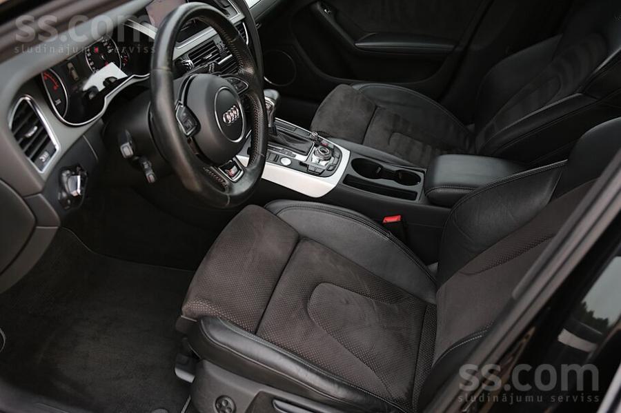 Melns Audi A4 2012 Tukums, ar dzinēja tilpumu 3.00 L un nobraukumu 243 tūkst. km par 13590 €, foto 9 vietnē AUTOMOTO.COM.LV