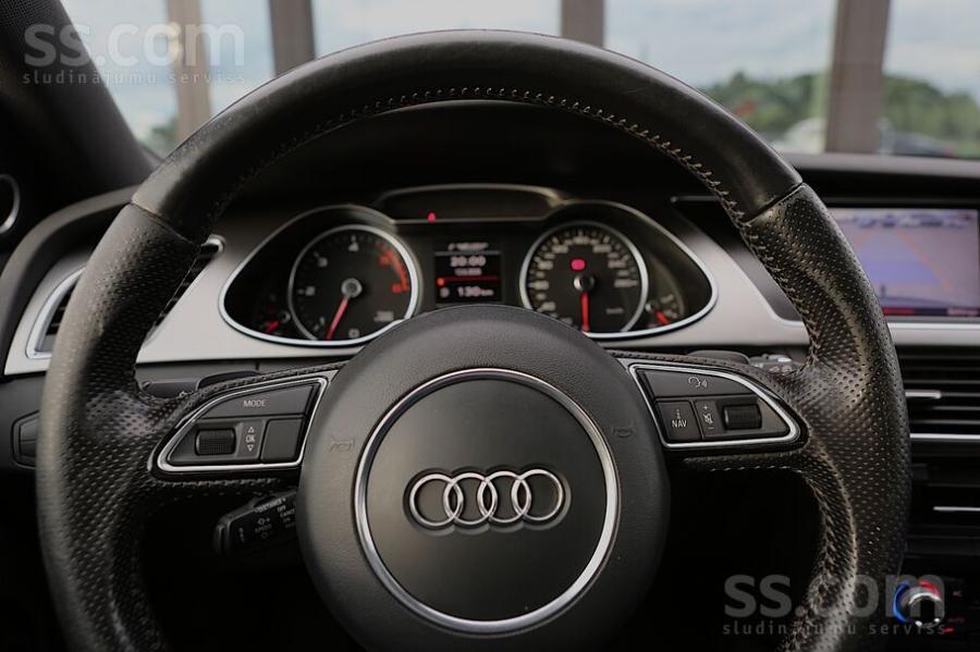 Melns Audi A4 2012 Tukums, ar dzinēja tilpumu 3.00 L un nobraukumu 243 tūkst. km par 13590 €, foto 15 vietnē AUTOMOTO.COM.LV