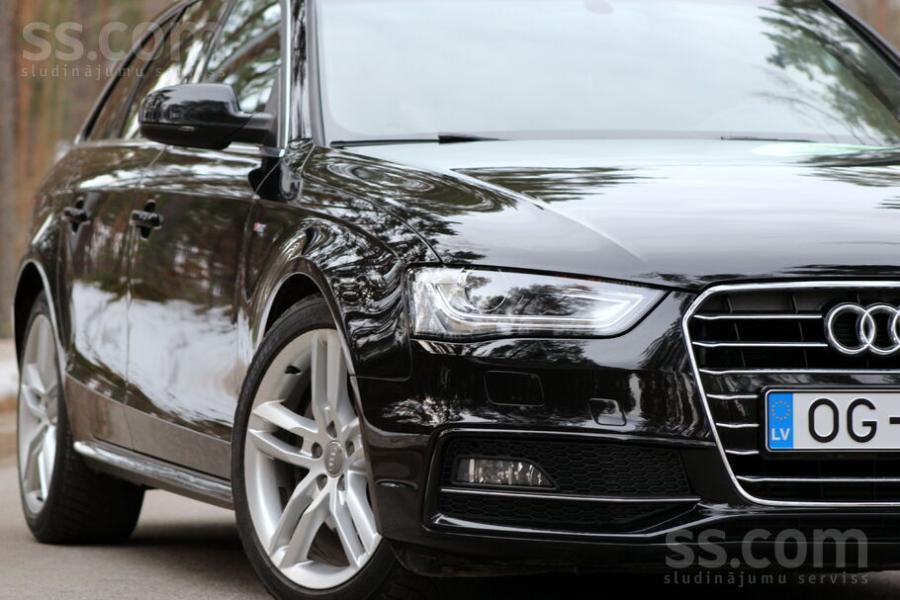 Melns Audi A4 2012 Rīga, ar dzinēja tilpumu 3.00 L un nobraukumu 275 tūkst. km par 9350 €, foto 1 vietnē AUTOMOTO.COM.LV