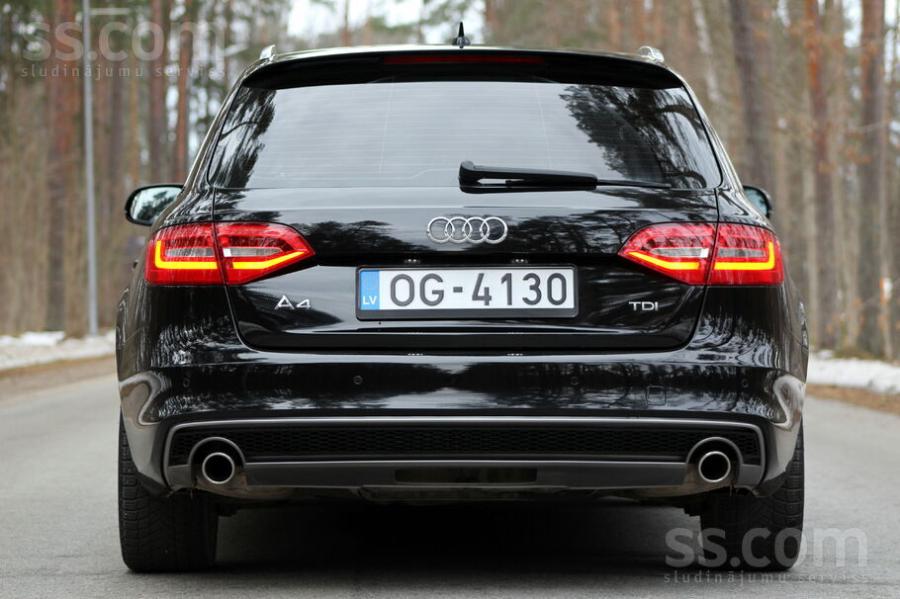 Melns Audi A4 2012 Rīga, ar dzinēja tilpumu 3.00 L un nobraukumu 275 tūkst. km par 9350 €, foto 11 vietnē AUTOMOTO.COM.LV