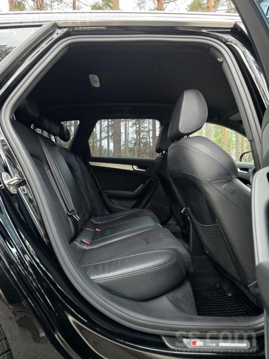 Melns Audi A4 2012 Rīga, ar dzinēja tilpumu 3.00 L un nobraukumu 275 tūkst. km par 9350 €, foto 20 vietnē AUTOMOTO.COM.LV