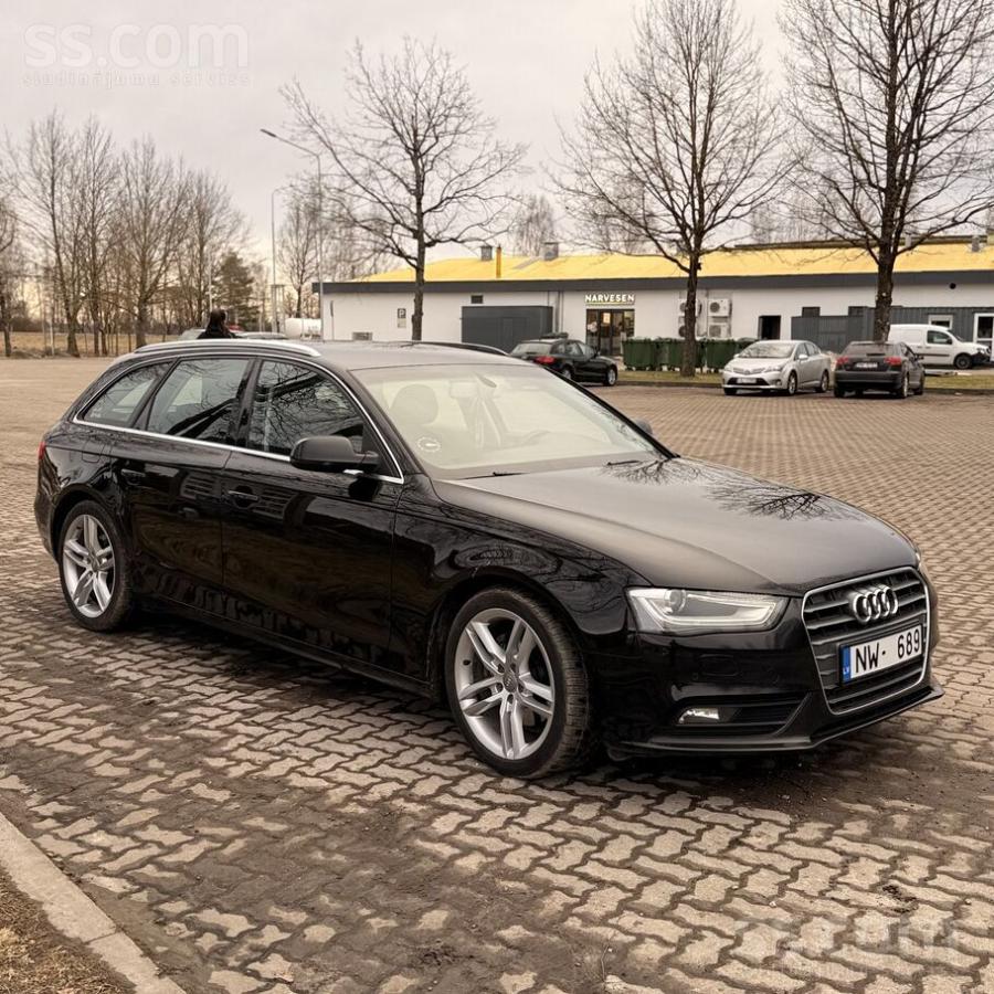 Black Audi A4 2012 in Valmiera, with an engine capacity of 2.00 L and mileage of 252 thousand km for 8700 €, photo 1 on AUTOMOTO.COM.LV