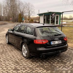 Black Audi A4 2012 in Valmiera, with an engine capacity of 2.00 L and mileage of 252 thousand km for 8700 €, photo 6 on AUTOMOTO.COM.LV