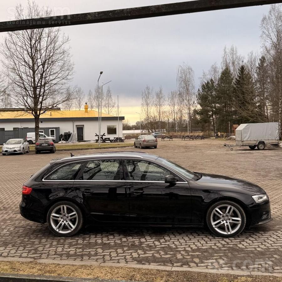 Black Audi A4 2012 in Valmiera, with an engine capacity of 2.00 L and mileage of 252 thousand km for 8700 €, photo 10 on AUTOMOTO.COM.LV