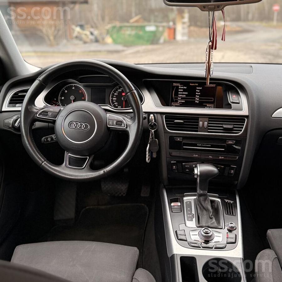 Black Audi A4 2012 in Valmiera, with an engine capacity of 2.00 L and mileage of 252 thousand km for 8700 €, photo 16 on AUTOMOTO.COM.LV