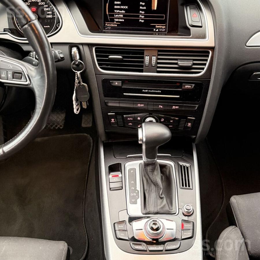 Black Audi A4 2012 in Valmiera, with an engine capacity of 2.00 L and mileage of 252 thousand km for 8700 €, photo 17 on AUTOMOTO.COM.LV