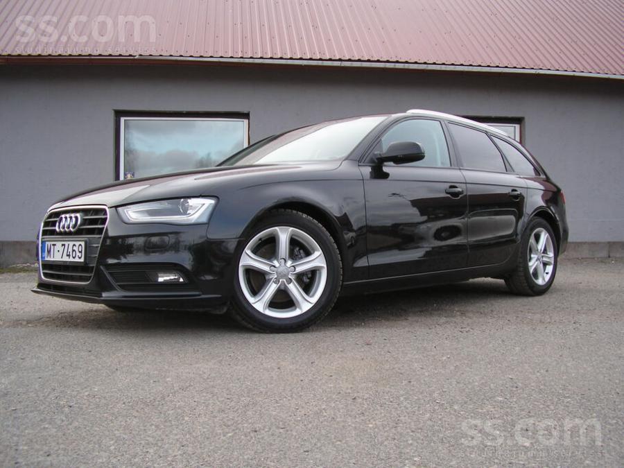 Black Audi A4 2012 in Riga, with an engine capacity of 2.00 L and mileage of 0 thousand km for 6950 €, photo 3 on AUTOMOTO.COM.LV