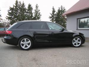 Black Audi A4 2012 in Riga, with an engine capacity of 2.00 L and mileage of 0 thousand km for 6950 €, photo 4 on AUTOMOTO.COM.LV