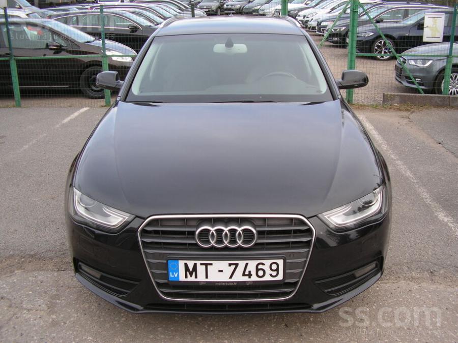 Black Audi A4 2012 in Riga, with an engine capacity of 2.00 L and mileage of 0 thousand km for 6950 €, photo 6 on AUTOMOTO.COM.LV