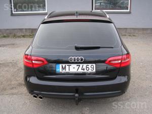 Black Audi A4 2012 in Riga, with an engine capacity of 2.00 L and mileage of 0 thousand km for 6950 €, photo 7 on AUTOMOTO.COM.LV