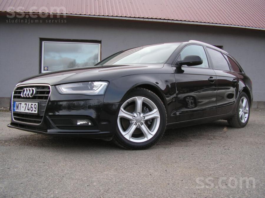 Black Audi A4 2012 in Riga, with an engine capacity of 2.00 L and mileage of 0 thousand km for 6950 €, photo 10 on AUTOMOTO.COM.LV