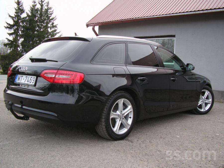 Black Audi A4 2012 in Riga, with an engine capacity of 2.00 L and mileage of 0 thousand km for 6950 €, photo 11 on AUTOMOTO.COM.LV