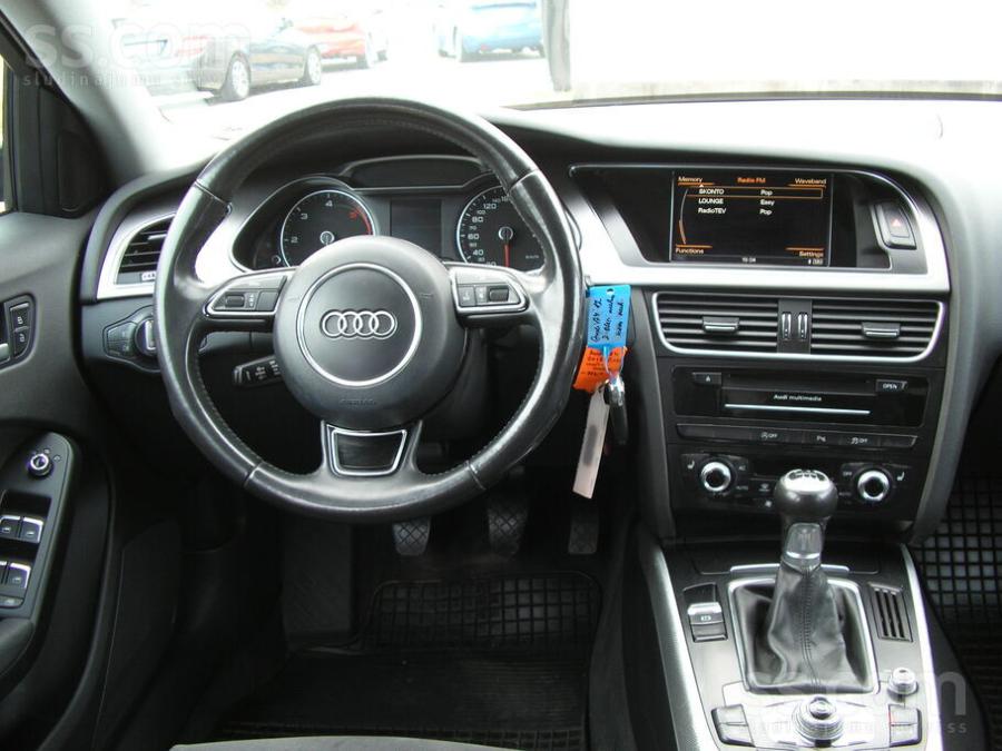Black Audi A4 2012 in Riga, with an engine capacity of 2.00 L and mileage of 0 thousand km for 6950 €, photo 15 on AUTOMOTO.COM.LV