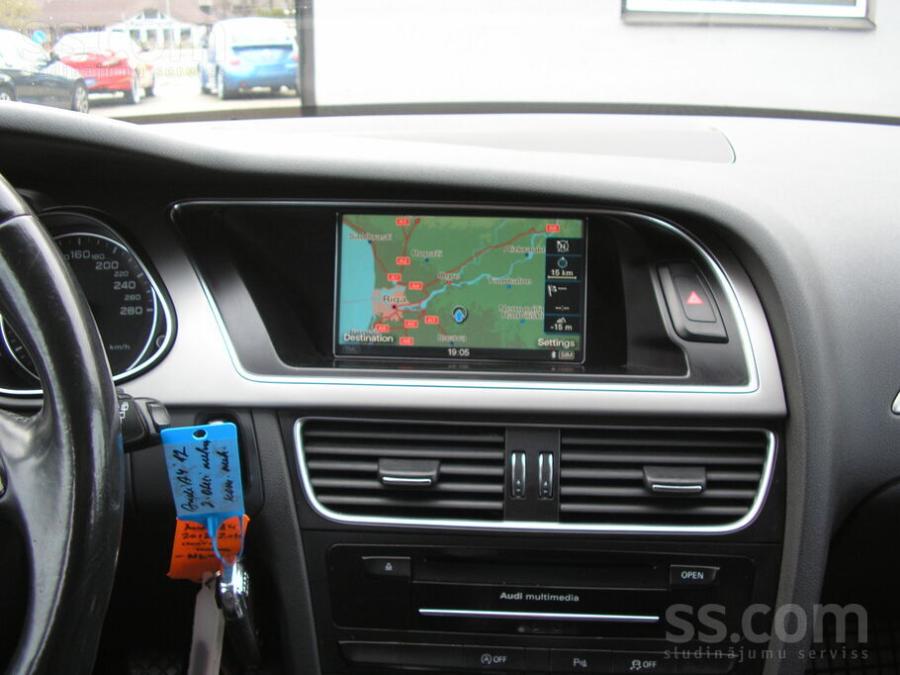 Black Audi A4 2012 in Riga, with an engine capacity of 2.00 L and mileage of 0 thousand km for 6950 €, photo 17 on AUTOMOTO.COM.LV