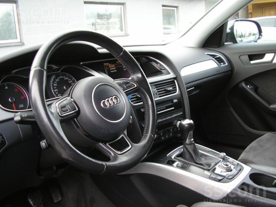 Black Audi A4 2012 in Riga, with an engine capacity of 2.00 L and mileage of 0 thousand km for 6950 €, photo 18 on AUTOMOTO.COM.LV