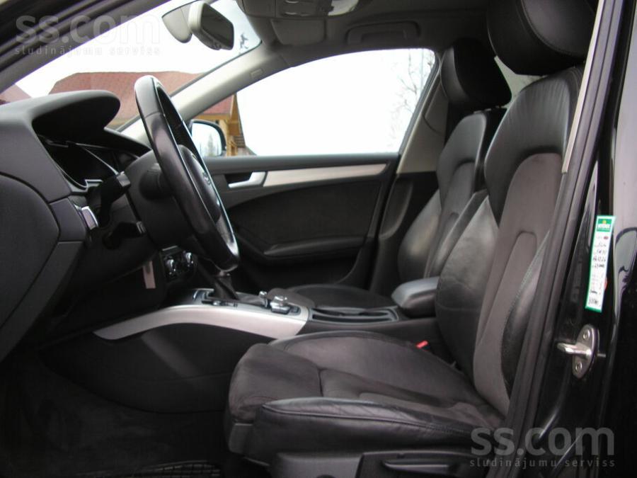 Black Audi A4 2012 in Riga, with an engine capacity of 2.00 L and mileage of 0 thousand km for 6950 €, photo 19 on AUTOMOTO.COM.LV