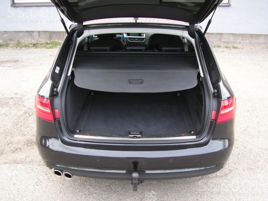 Black Audi A4 2012 in Riga, with an engine capacity of 2.00 L and mileage of 0 thousand km for 6950 €, photo 21 on AUTOMOTO.COM.LV