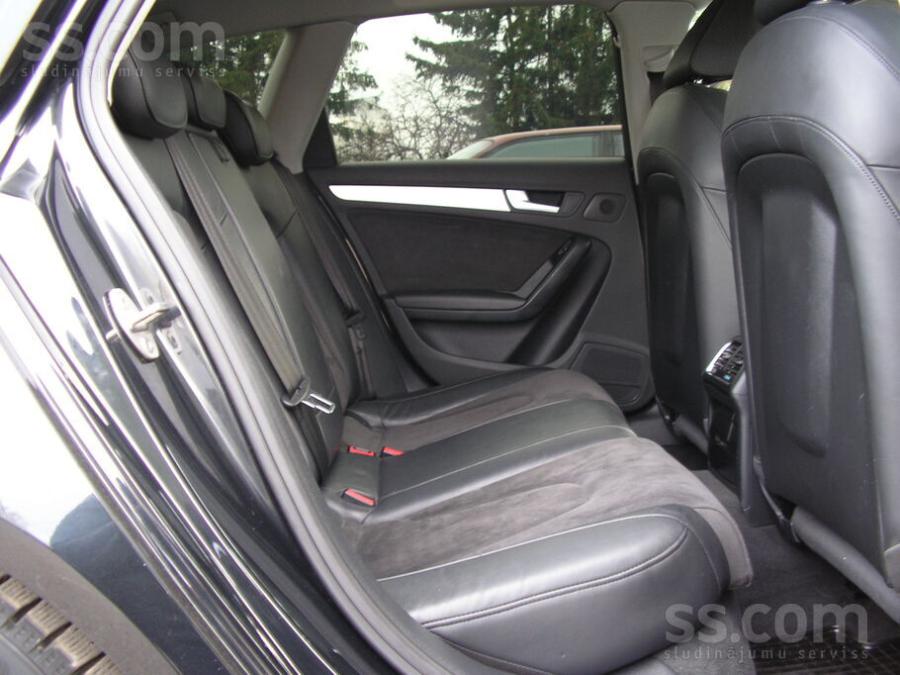 Black Audi A4 2012 in Riga, with an engine capacity of 2.00 L and mileage of 0 thousand km for 6950 €, photo 22 on AUTOMOTO.COM.LV