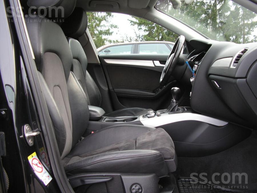 Black Audi A4 2012 in Riga, with an engine capacity of 2.00 L and mileage of 0 thousand km for 6950 €, photo 23 on AUTOMOTO.COM.LV