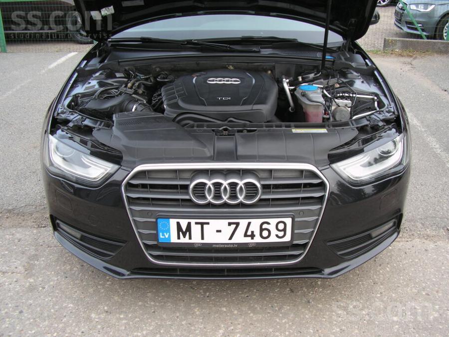 Black Audi A4 2012 in Riga, with an engine capacity of 2.00 L and mileage of 0 thousand km for 6950 €, photo 26 on AUTOMOTO.COM.LV
