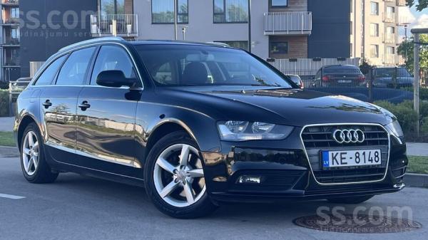 Black Audi A4 2012 in Riga, with an engine capacity of 2.00 L and mileage of 295 thousand km for 5600 €, photo 1 on AUTOMOTO.COM.LV