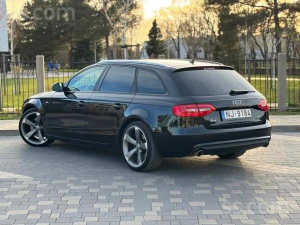 Black Audi A4 2012 in Liepaja, with an engine capacity of 3.00 L and mileage of 316 thousand km for 8500 €, photo 4 on AUTOMOTO.COM.LV