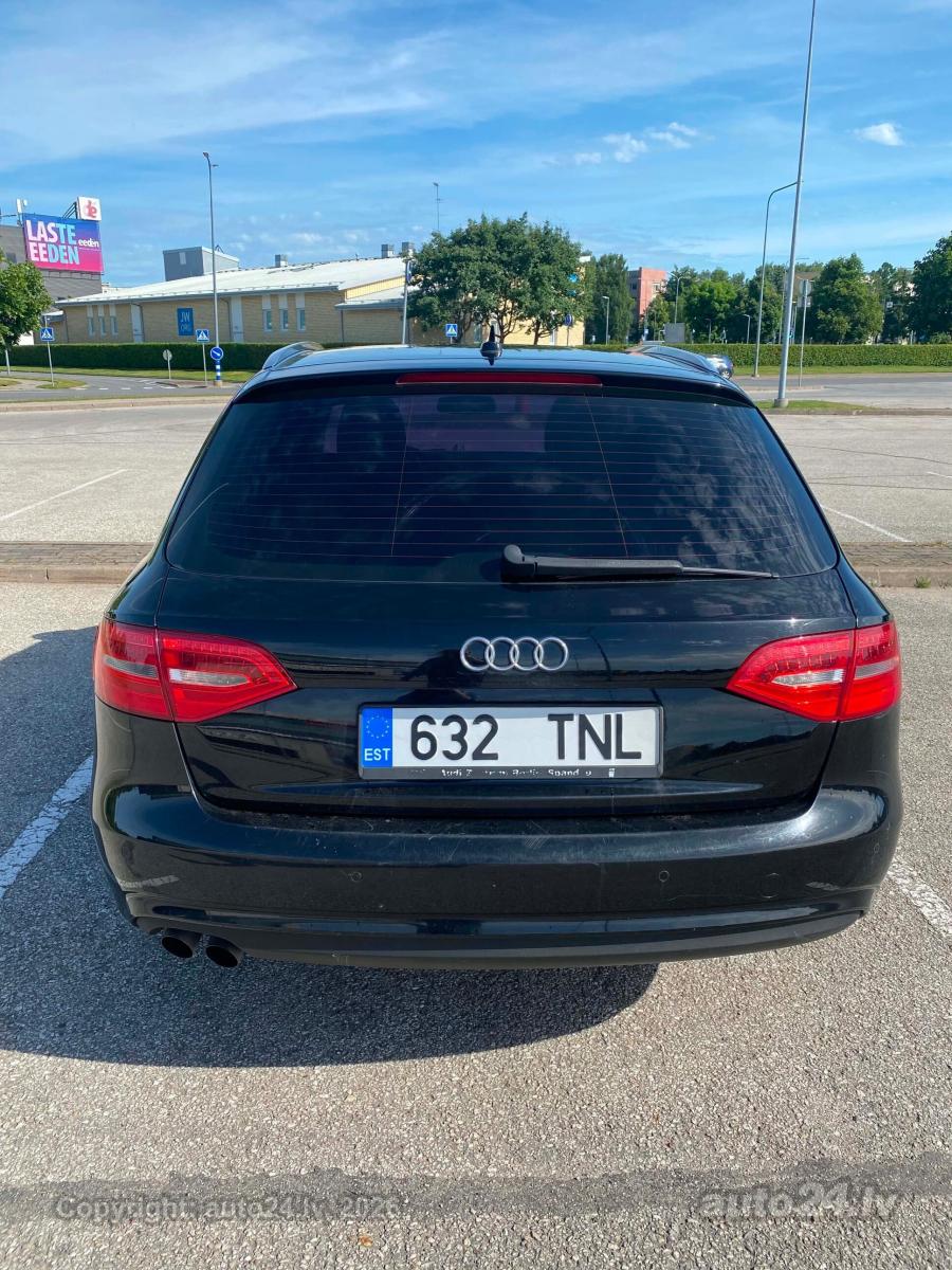 Black Audi A4 2012 in Tallinn, with an engine capacity of 2.00 L and mileage of 346 thousand km for 6700 €, photo 7 on AUTOMOTO.COM.LV