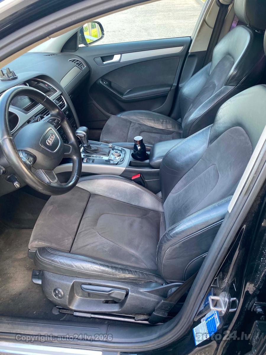 Black Audi A4 2012 in Tallinn, with an engine capacity of 2.00 L and mileage of 346 thousand km for 6700 €, photo 10 on AUTOMOTO.COM.LV