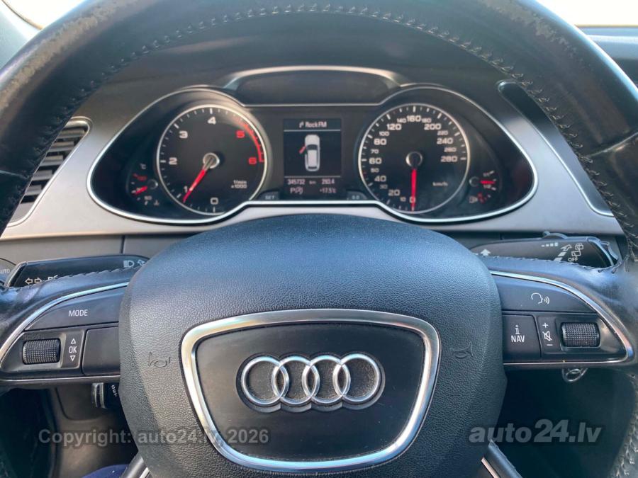 Black Audi A4 2012 in Tallinn, with an engine capacity of 2.00 L and mileage of 346 thousand km for 6700 €, photo 14 on AUTOMOTO.COM.LV