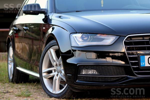 Melns Audi A4 2012 Rīga, ar dzinēja tilpumu 3.00 L un nobraukumu 0 tūkst. km par 9333 €, foto 2 vietnē AUTOMOTO.COM.LV