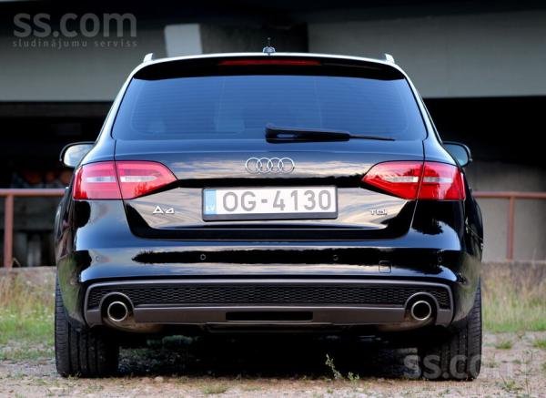 Melns Audi A4 2012 Rīga, ar dzinēja tilpumu 3.00 L un nobraukumu 0 tūkst. km par 9333 €, foto 10 vietnē AUTOMOTO.COM.LV