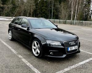 Melns Audi A4 2012 Tallina, ar dzinēja tilpumu 1.80 L un nobraukumu 289 tūkst. km par 4900 €, foto  vietnē AUTOMOTO.COM.LV