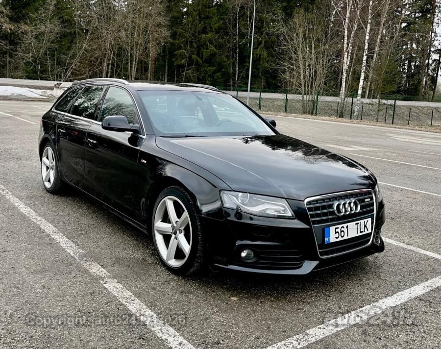 Melns Audi A4 2012 Tallina, ar dzinēja tilpumu 1.80 L un nobraukumu 289 tūkst. km par 4900 €, foto 1 vietnē AUTOMOTO.COM.LV