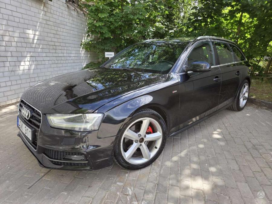 Black Audi A4 2012 in Vilnius, with an engine capacity of 1.80 L and mileage of 235 thousand km for 4800 €, photo 3 on AUTOMOTO.COM.LV