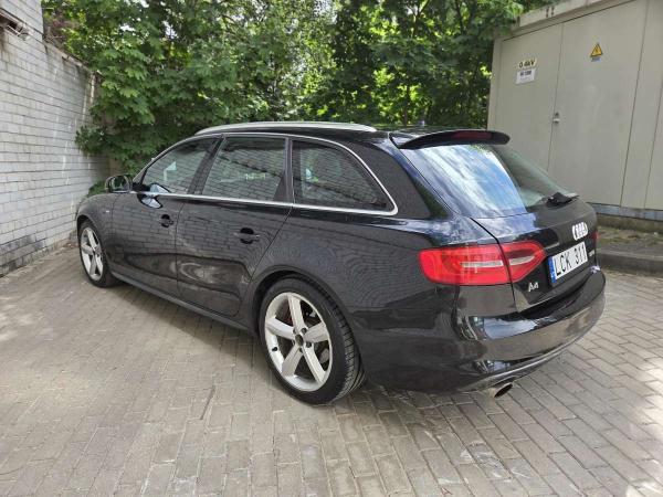 Black Audi A4 2012 in Vilnius, with an engine capacity of 1.80 L and mileage of 235 thousand km for 4800 €, photo 6 on AUTOMOTO.COM.LV