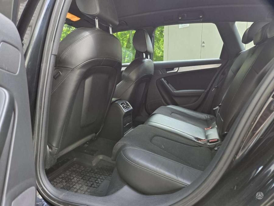 Black Audi A4 2012 in Vilnius, with an engine capacity of 1.80 L and mileage of 235 thousand km for 4800 €, photo 14 on AUTOMOTO.COM.LV