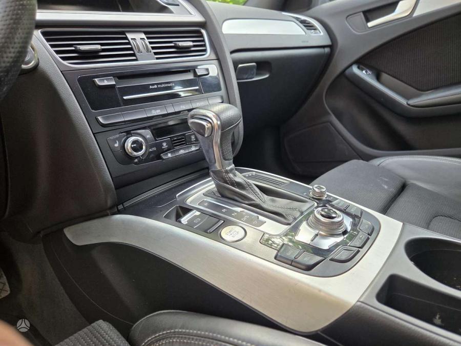 Black Audi A4 2012 in Vilnius, with an engine capacity of 1.80 L and mileage of 235 thousand km for 4800 €, photo 18 on AUTOMOTO.COM.LV