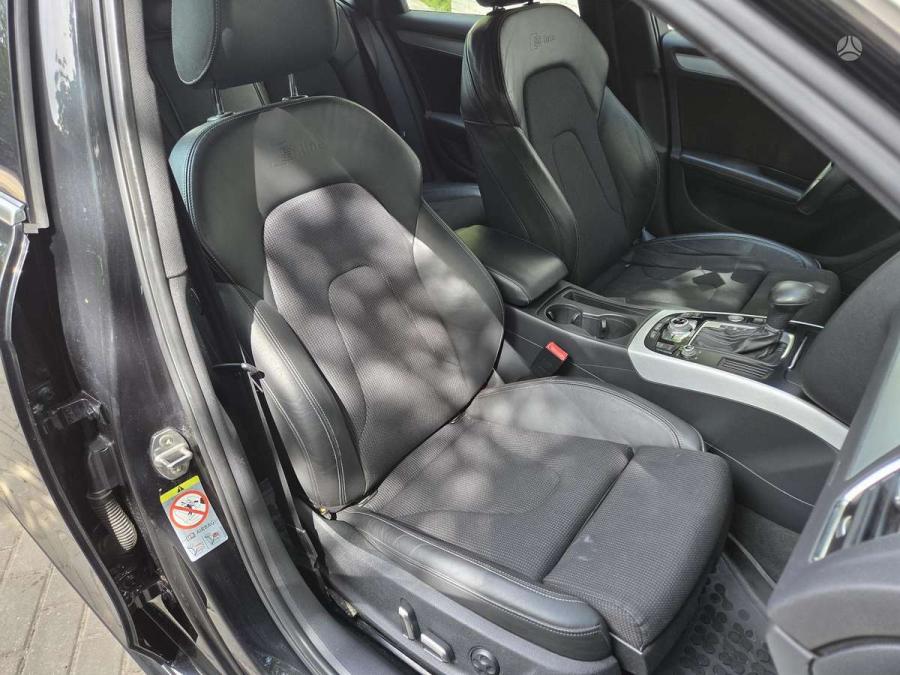 Black Audi A4 2012 in Vilnius, with an engine capacity of 1.80 L and mileage of 235 thousand km for 4800 €, photo 20 on AUTOMOTO.COM.LV