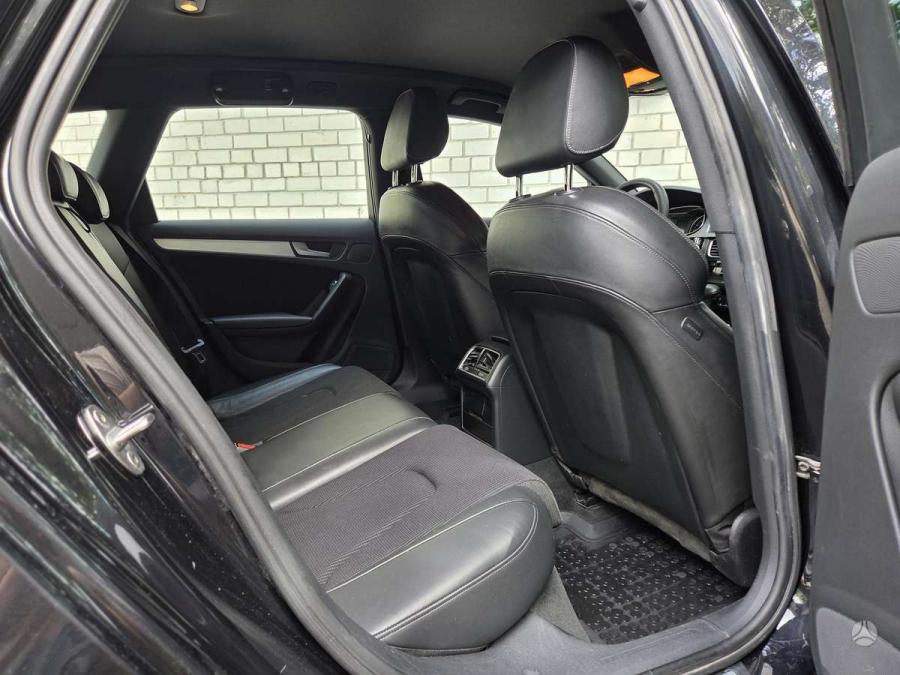 Black Audi A4 2012 in Vilnius, with an engine capacity of 1.80 L and mileage of 235 thousand km for 4800 €, photo 21 on AUTOMOTO.COM.LV