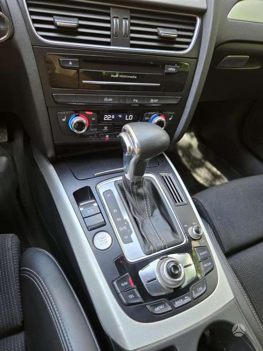 Black Audi A4 2012 in Vilnius, with an engine capacity of 1.80 L and mileage of 235 thousand km for 4800 €, photo 24 on AUTOMOTO.COM.LV