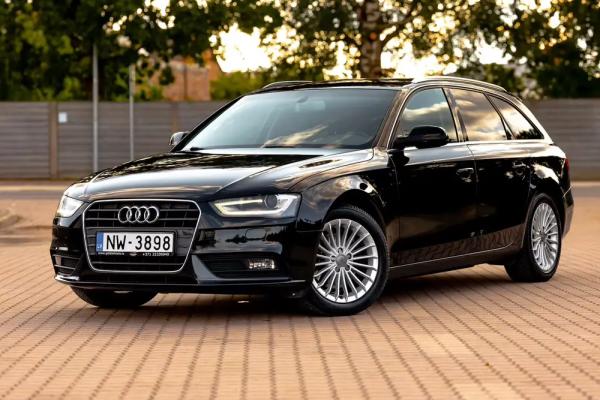 Black Audi A4 2012 in Jelgava, with an engine capacity of 2.00 L and mileage of 268 thousand km for 7000 €, photo 1 on AUTOMOTO.COM.LV